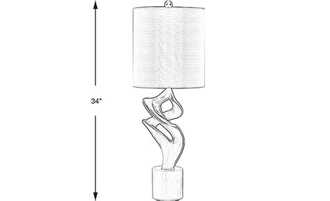 Laight Hollow Silver Gray Table Lamp Rooms To Go