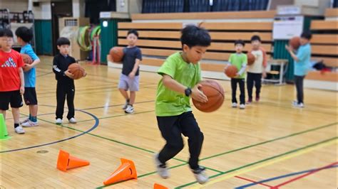 방과후학교 저학년 농구 모두가 즐기는 초등 농구 수업 모습 초등농구 초등체육 점프운동 농구드리블 밸런스운동 용인농구 수원농구 농구교실 서농초 서천중 노리터센터