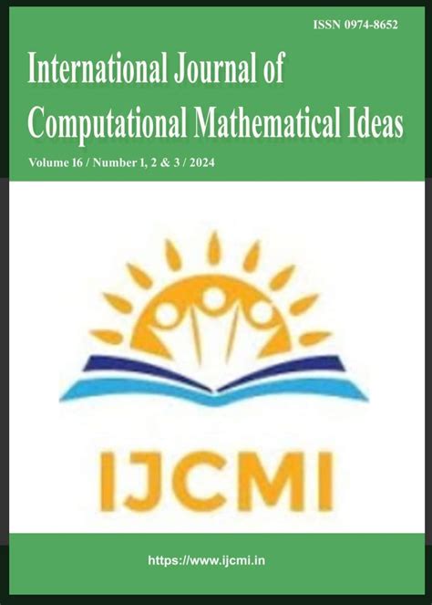 International Journal Of Computational Mathematical Ideas Ijcmi