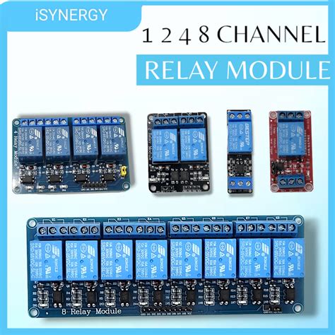 RELAY MODULE WITH OPTOCOUPLER CHANNEL V V Shopee Philippines