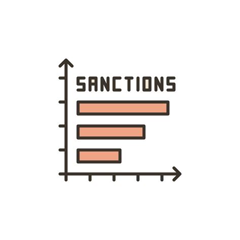 Chart Vector Sanctions Concept Colored Icon Or Sign 19015379 Vector Art At Vecteezy
