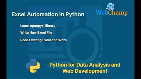 Python 22 Automating Excel Tasks With Python Boost Your Productivity Openpyxl In Python