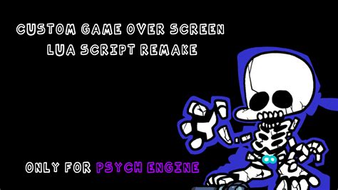 fnf custom game over screen script remade modding tool for friday night