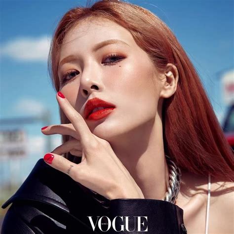 Hyuna Looks Beautiful As A Model For Vogue Korea