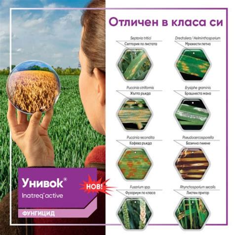 Унивок® извънземна защита от болести при житни