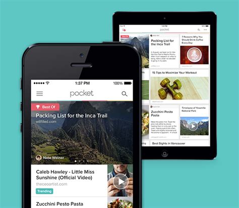 Take Your Content Anywhere With Pocket Pocket