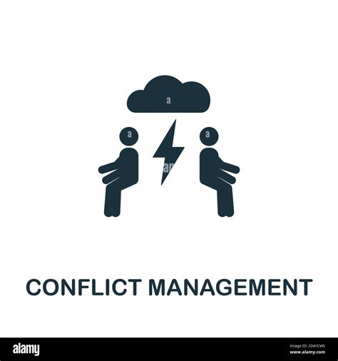 Conflict Management Icon Simple Element From Life Skills Collection