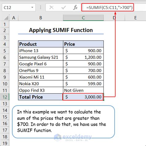 How To Sum If Cell Contains Number In Excel 6 Examples