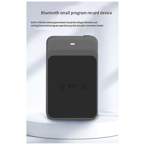Bluetooth NFC Reader IC ID Card Reader Leak Proof Access Control Elevator Card Bluetooth