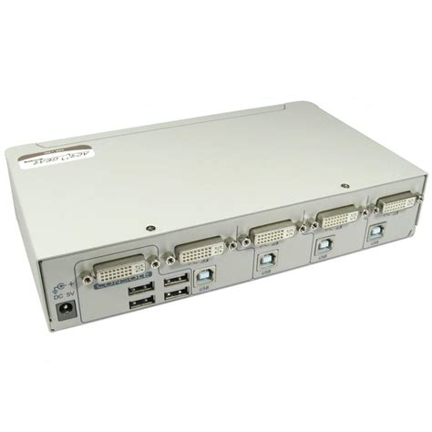 KVM USB Port Rextron USB And DVI D KVM Switch KVM Solutions