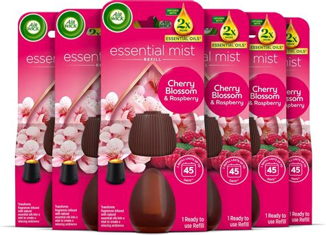 Air Wick Cherry Blossom And Raspberry Essential Mist Single Refills