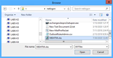 Create Outlook Html Email Signatures For All Users With Vbscript