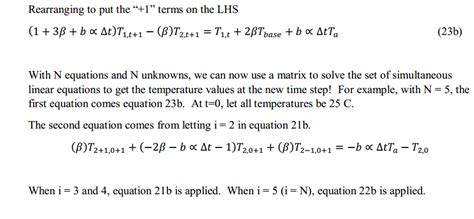 solved the implicit method uses similar equations to the