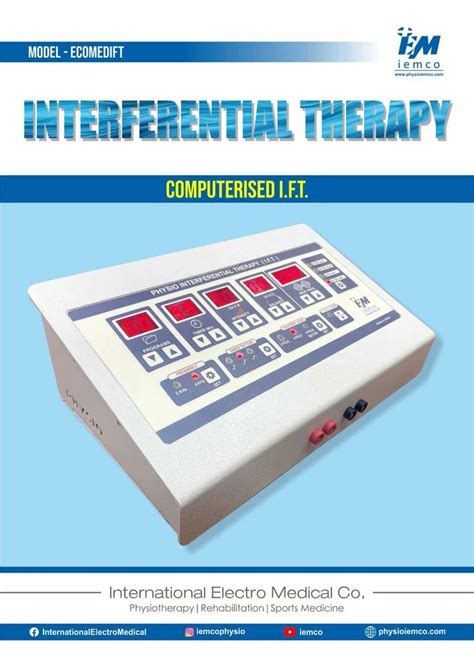 Interferential Therapy Unit Ecomedift Dual Digital At ₹ 17000 In New Delhi