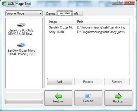 Download Usb Image Tool V Freeware Afterdawn Software Downloads
