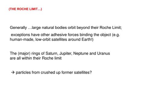 Ppt Roche Limit Powerpoint Presentation Free Download Id 4587595