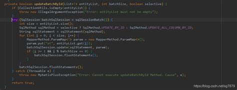 记一次排查mybatisplus的批量更新 Updatebatchbyid 方法空指针问题updatebatchbyid 空指针 Csdn博客