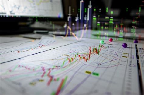 Premium Photo Vibrant Green Screen On A Computer Monitor Showcasing Intricate Numerical Data