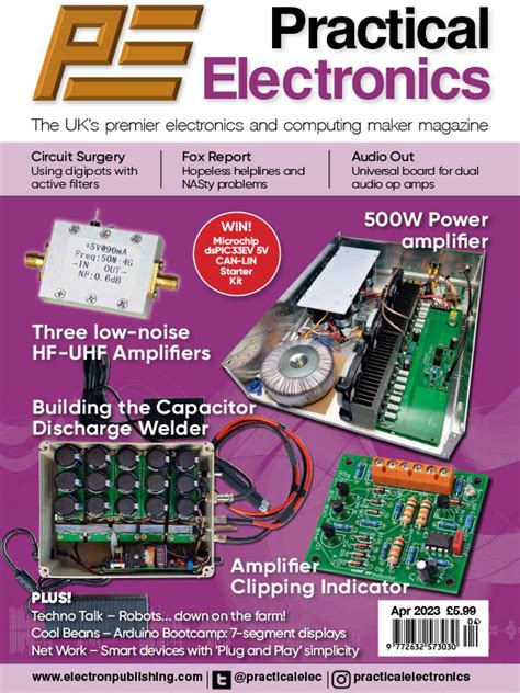 Practical Electronics 04 2023 Download Pdf Magazines Magazines