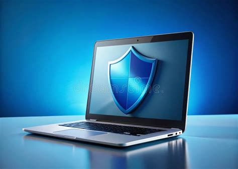 Safeguarding Your Digital Assets Visualizing Cybersecurity Measures To Protect Your Laptop From
