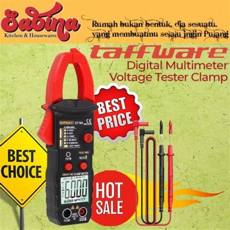 Promo Tang Amper Multimeter Multitester Digital Voltage Tester Clamp