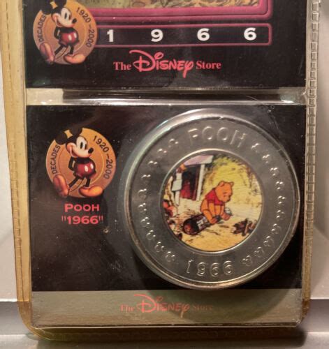 Disney Decades Coins No 5 Winnie The Pooh 1966 Brand New Sealed