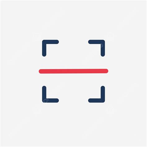 รูปการสแกนรหัส Qr ด้วยภาพประกอบเวกเตอร์เส้นเลเซอร์สีแดง เวกเตอร์ Png การสแกน แอป การเข้ารหัส