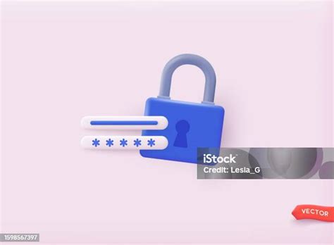 계정 로그인 및 비밀번호 보안 개념입니다 계정에 로그인 사용자 권한 부여 로그인 인증 페이지 개념입니다 3d 벡터 일러스트레이션 검증에 대한 스톡 벡터 아트 및 기타 이미지