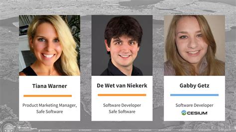Visualizing Data In A Web Browser With Cesium Ion And Fme Ppt