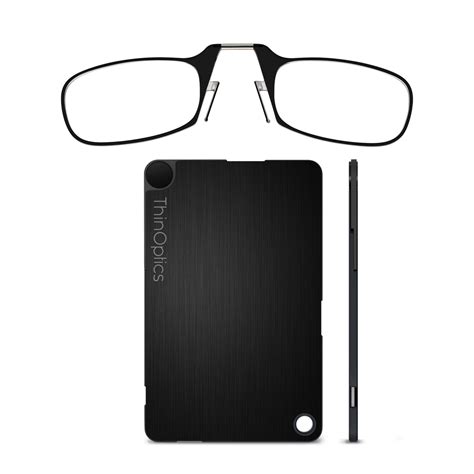 Flashcard Reading Glasses Black 100 Readers Thinoptics