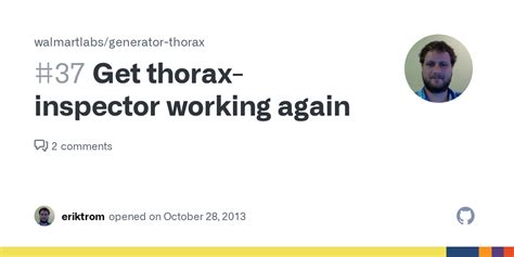 Get Thorax Inspector Working Again · Issue 37 · Walmartlabsgenerator Thorax · Github