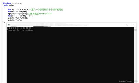 C语言 编制程序，求fibonachi数列的前10项编写fibonacci数列的前10项 Csdn博客