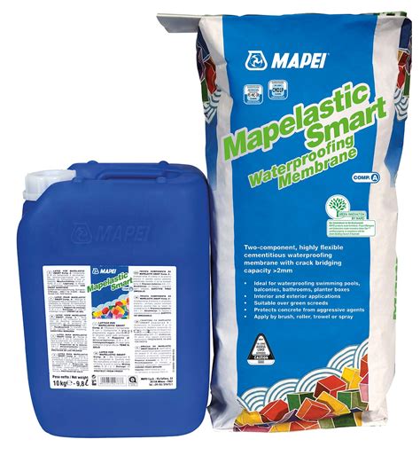 Mapei Mapelastic Smart Two Part Waterproofing Membrane Pavers Plus