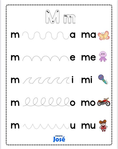 Actividades De La Letra M