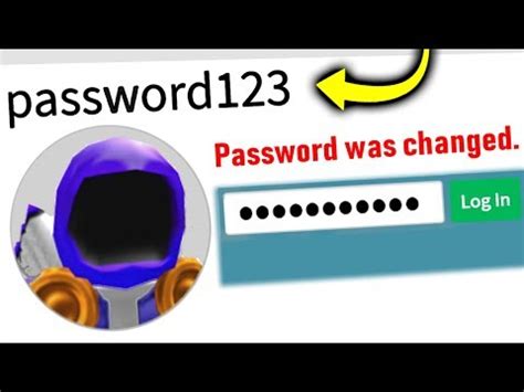 I Put My Roblox Password New U Nicster V