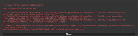 Anyone Know How To Fix This Error Rcomfyui