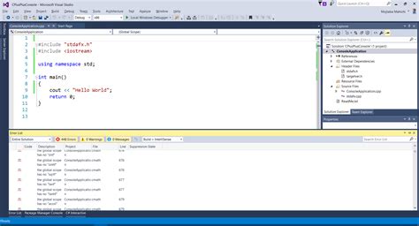 C Visual Studio 2015 Hello World Multiple Errors Stack Overflow