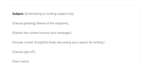 How To Write An Informal Email Introduce Reflect And Wrap Up With Style