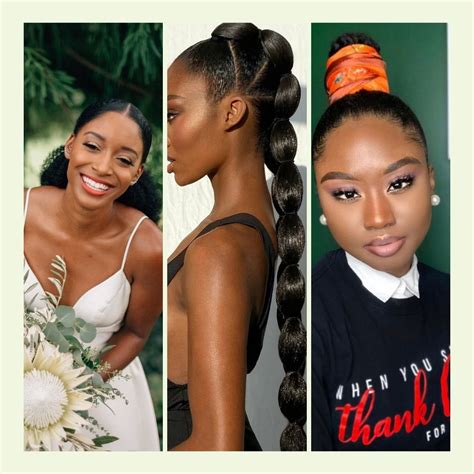Black Hairstyles With Weave Ponytails