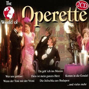 The World Of Operette Cd Operettimusiikkia Netti Iskelmat