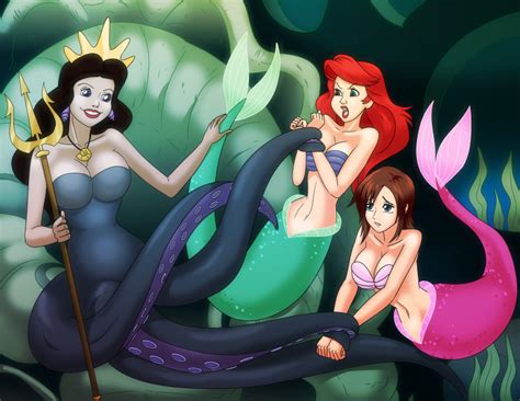 Rule 34 Angry Face Ariel Ariel The Little Mermaid Big Breasts Bound