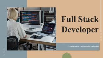 Full Stack Developer Powerpoint Ppt Template Bundles PPT Presentation