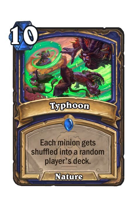 Typhoon Best Hearthstone Decks
