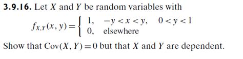 Solved Let X And Y Be Random Variables With Show That Chegg Com