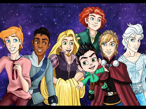 Disney Genderbent Disney Sex Change By Rebenke