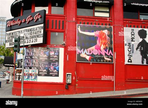Whisky A Go Go Club On Sunset Boulevard Hollywood Los Angeles