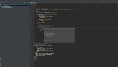Angularjs And Intellij Webstorm Code Completion Stack Overflow