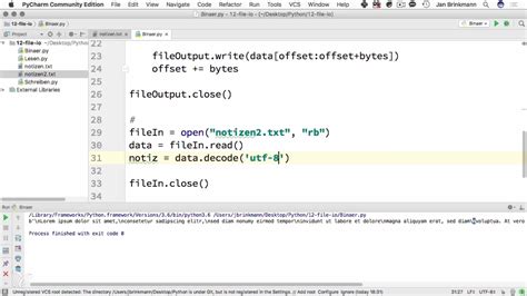 Arbeiten Mit Binärdaten In Python