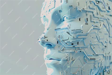 premium photo brain chipping a stunning visual representation of