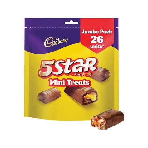 Cadbury 5 Star Mini Treats Filled Bar Chocolate Pack Price Buy Online